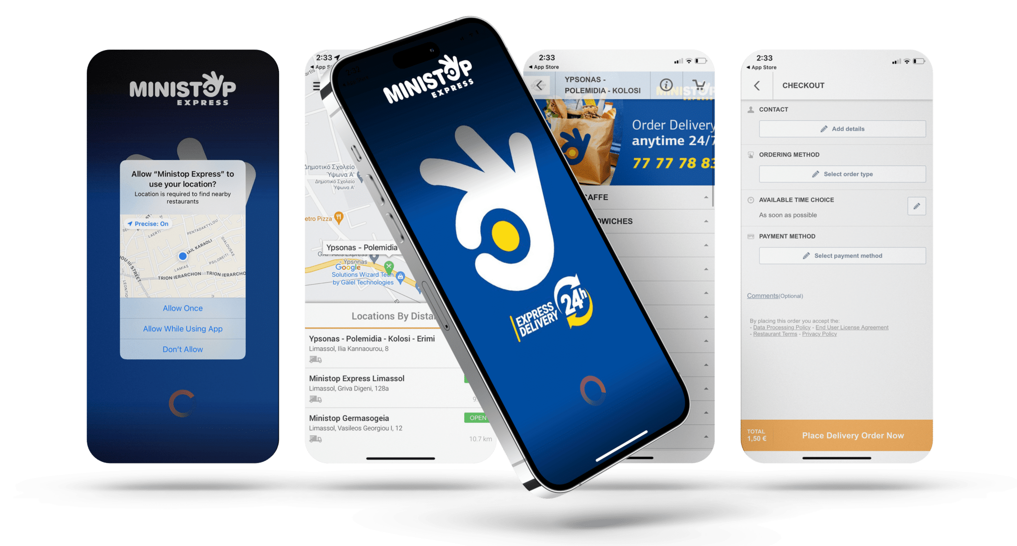 Ministop Express - Online Kiosk Cyprus - Delivery 24/7